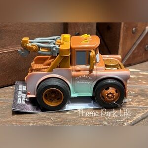 Disney | Toys | 225 Disney Parks Cars Mater Tow Truck Pull Back Toy ...